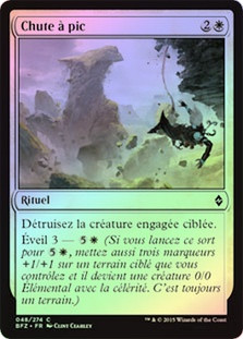 Sheer Drop | Battle for Zendikar - French | Star City Games