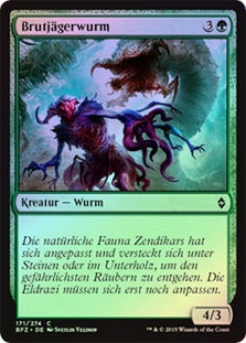 Broodhunter Wurm | Battle for Zendikar - German | Star City Games