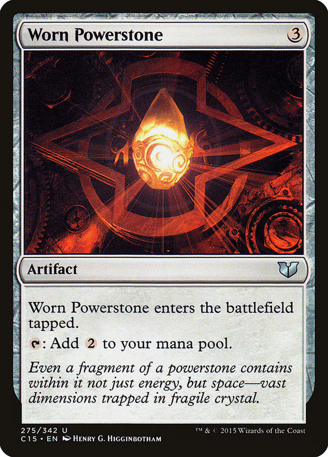 Worn Powerstone | Commander 2015 | Star City Games