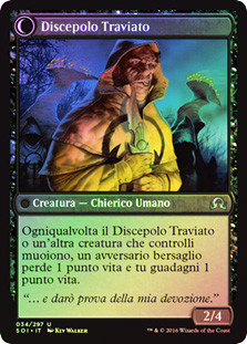 Pious Evangel // Wayward Disciple | Shadows over Innistrad - Italian ...