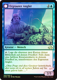 Grizzled Angler // Grisly Anglerfish | Eldritch Moon - German | Star ...