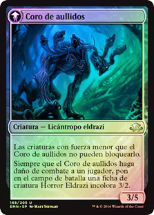 Shrill Howler // Howling Chorus | Eldritch Moon - Spanish | Star City Games