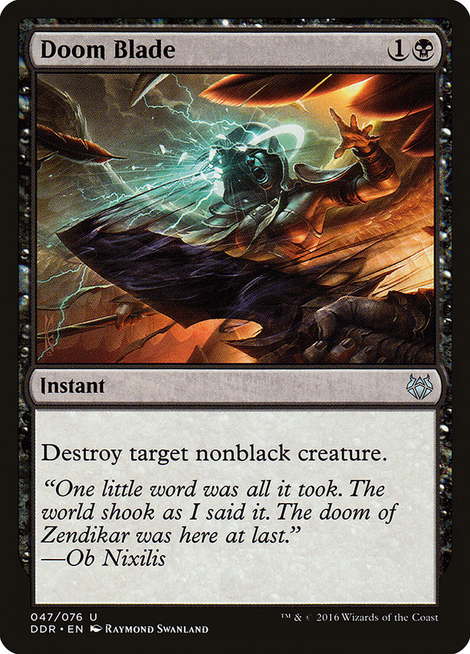 Doom Blade | Duel Decks: Nissa vs. Ob Nixilis | Star City Games