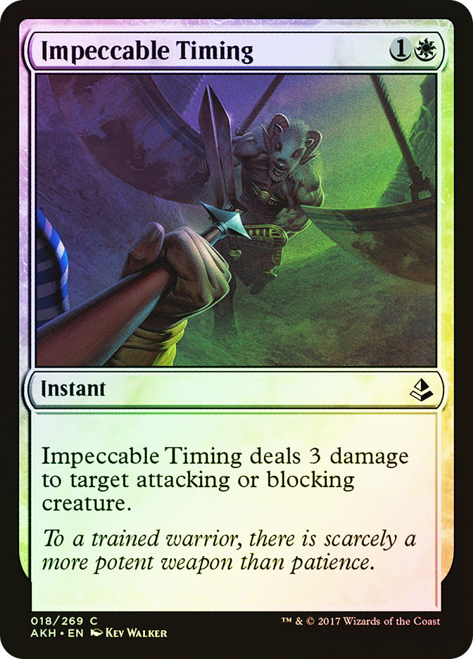 impeccable timing mtg