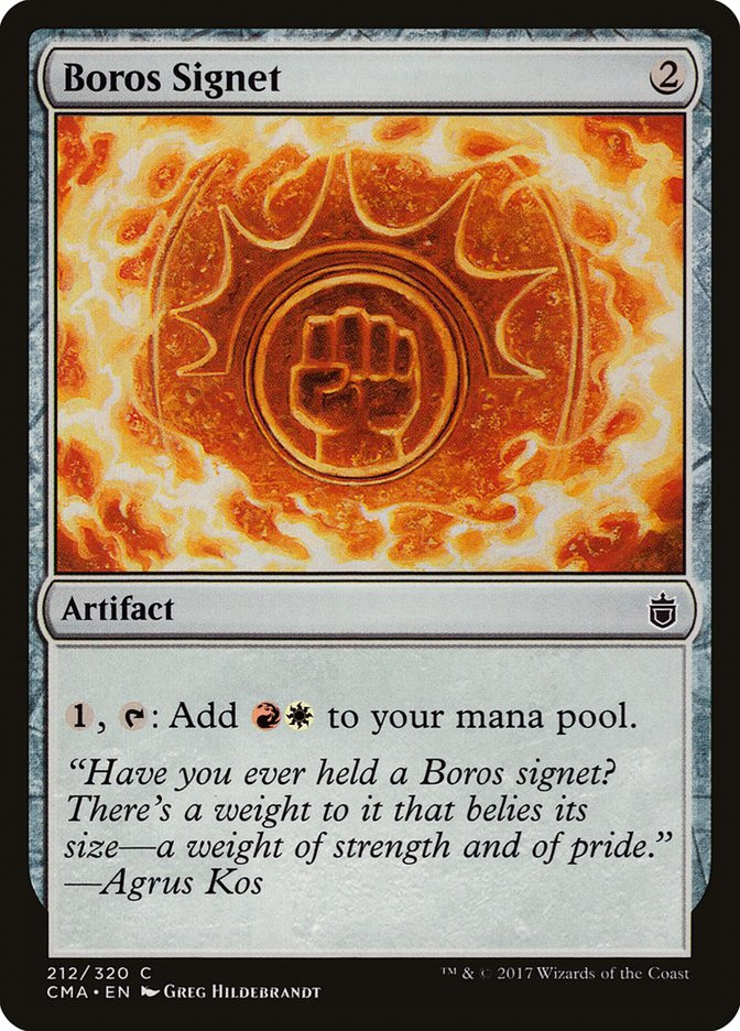 Boros Signet | Commander Anthology | Star City Games