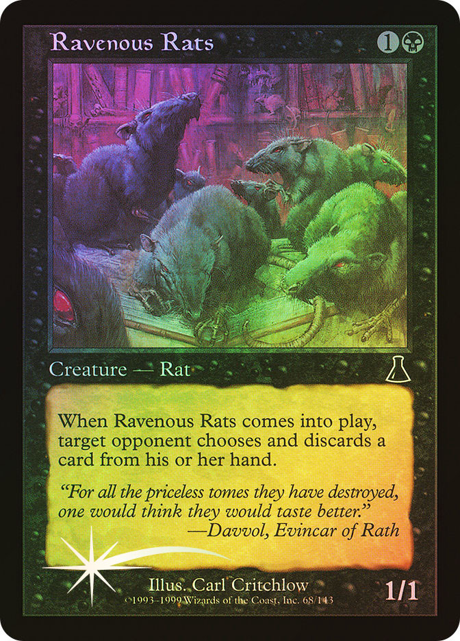 Ravenous Rats | Urza's Destiny | Star City Games