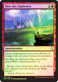 Wizard's Lightning | Dominaria - German | Star City Games