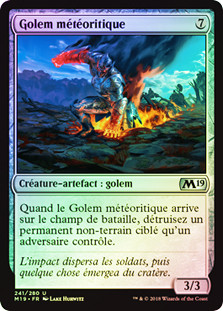 Meteor Golem | Core Set 2019 - French | Star City Games