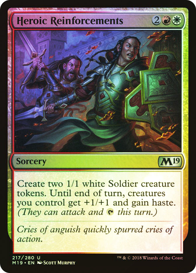 Heroic Reinforcements | Core Set 2019 | Star City Games