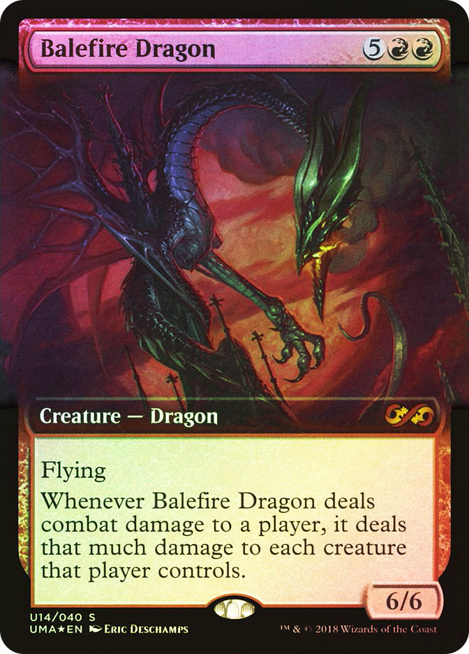 Balefire Dragon (Extended Art) | Ultimate Masters - Variants | Star ...