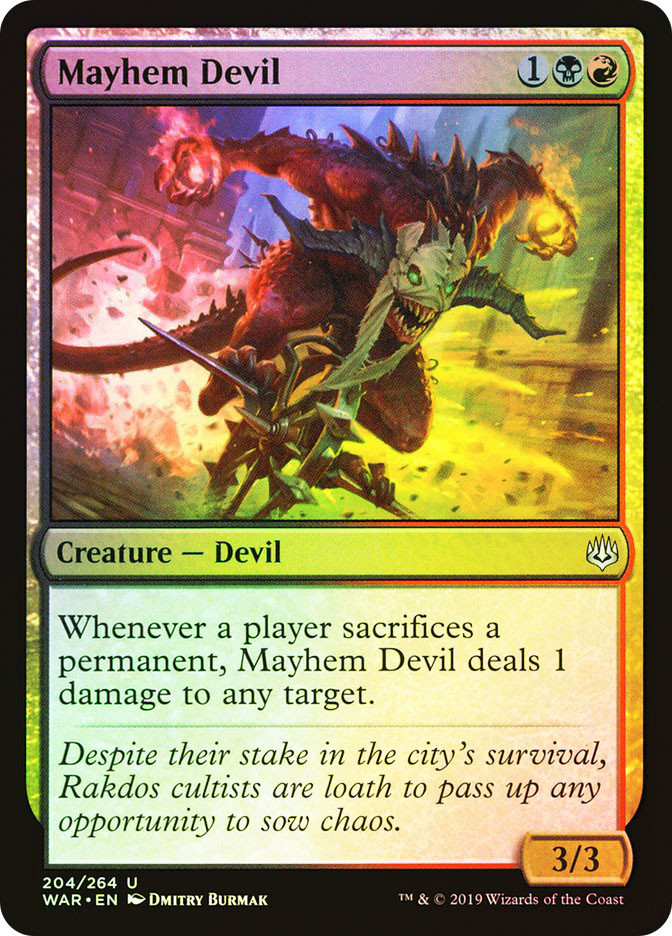 Mayhem Devil | War of the Spark | Star City Games