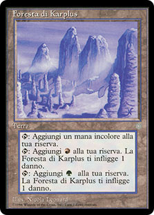 Karplusan Forest | Ice Age - Italian | Star City Games