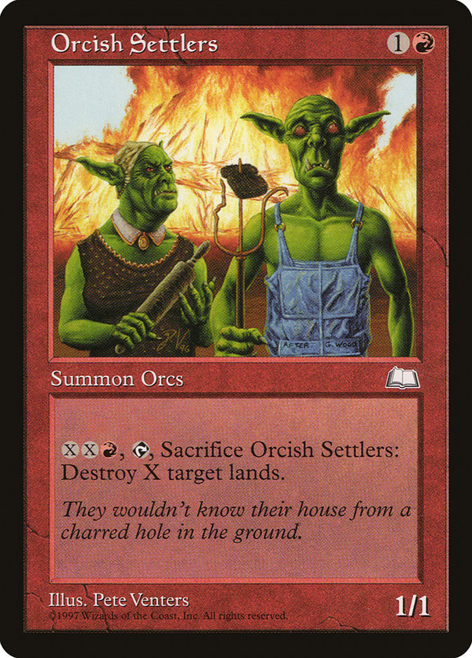 Orcish Settlers | Weatherlight | Star City Games