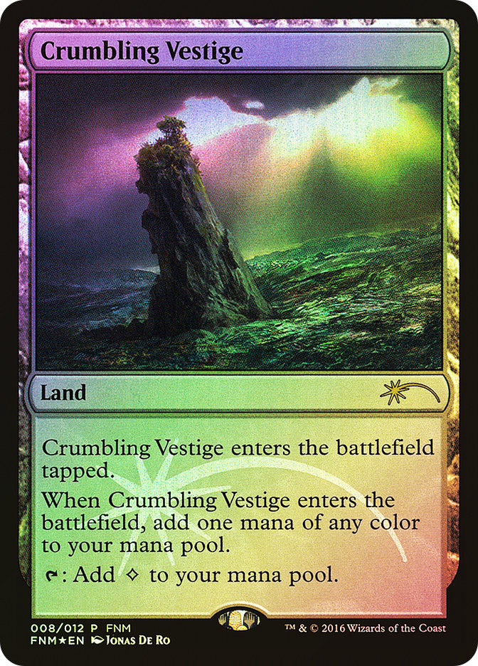 Crumbling Vestige (FNM) | Promo: General | Star City Games