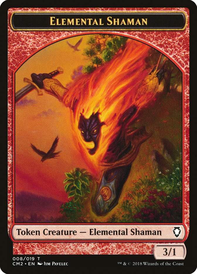 {Elemental Shaman Token} | Commander Anthology Volume II | Star City Games