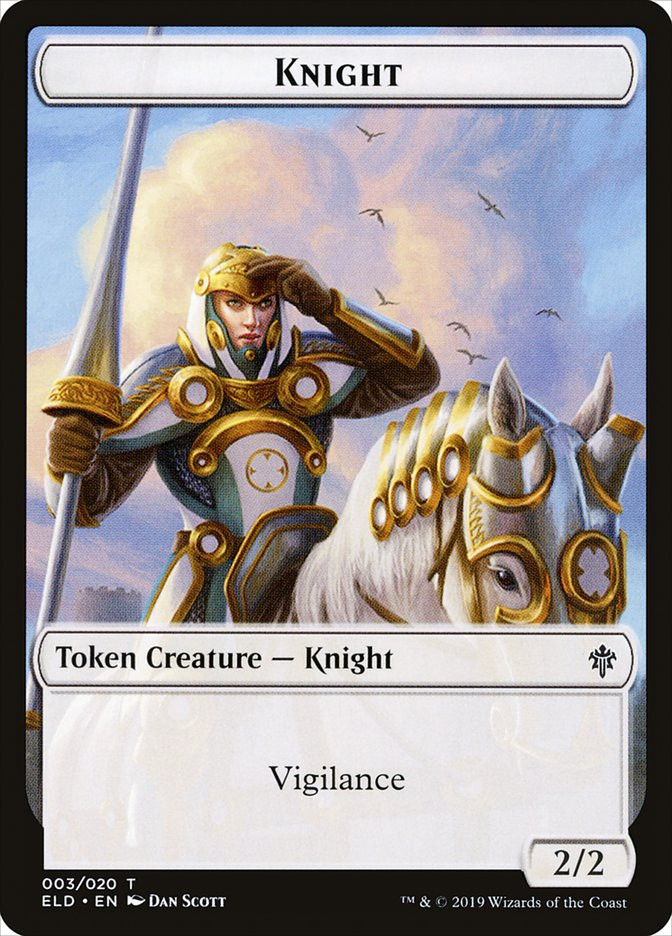 {Knight Token} | Throne of Eldraine | Star City Games