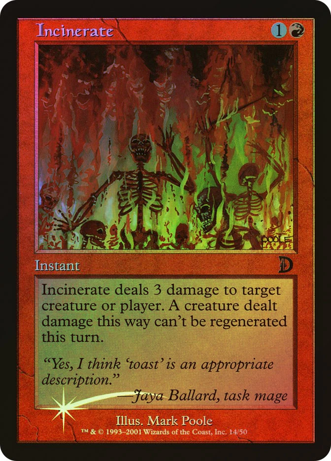 Incinerate | Deckmasters | Star City Games