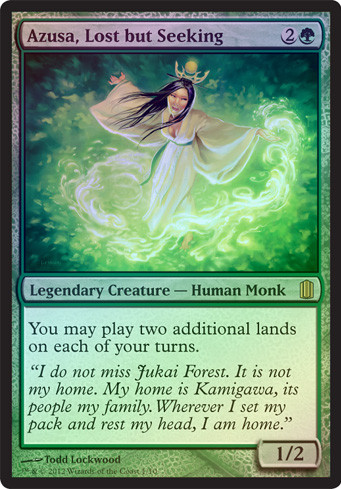 Extended Art Lost but Seeking 1x Azusa Near Mint Foil Core Set 2021 MTG ...