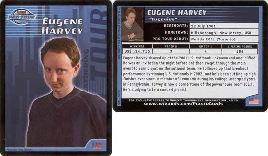 Eugene Harvey (2005) | Pro Player Cards | Star City Games