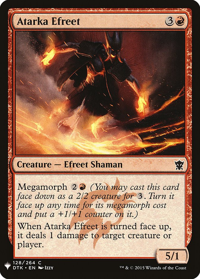 Atarka Efreet | Planeswalker Symbol Reprints | Star City Games