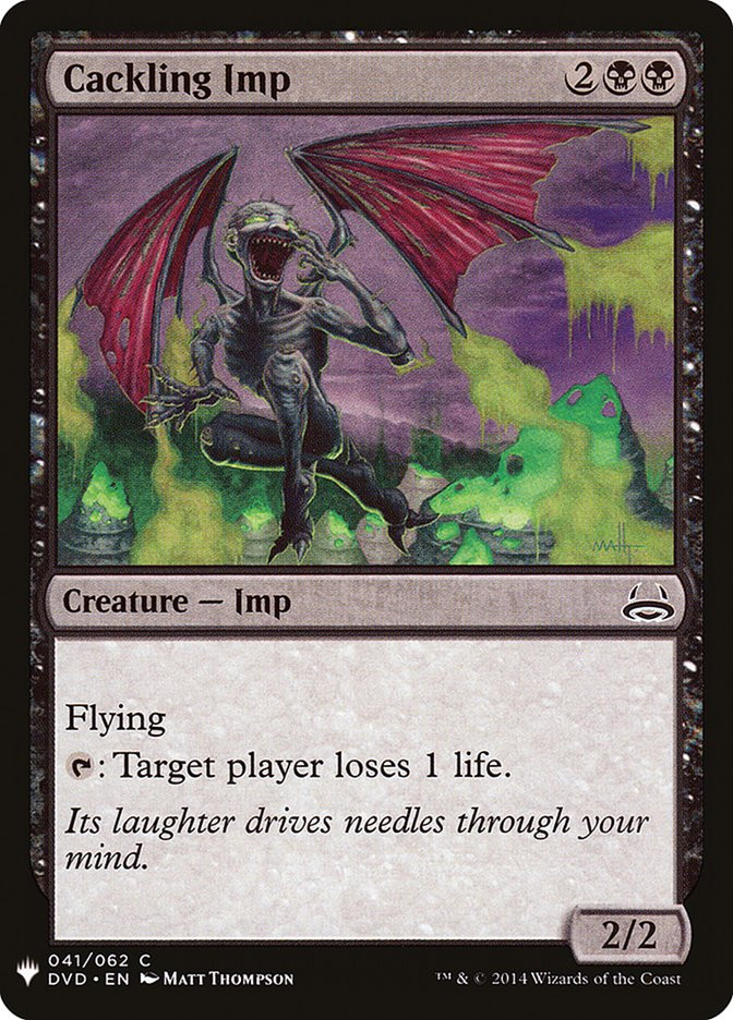 Cackling Imp | Planeswalker Symbol Reprints | Star City Games