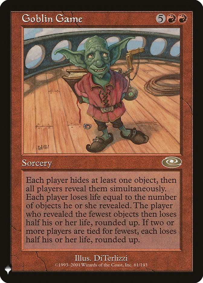 Goblin Game | Mystery Booster / The List | Star City Games