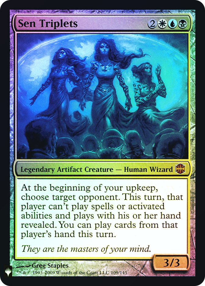 Sen Triplets | Planeswalker Symbol Reprints | Star City Games