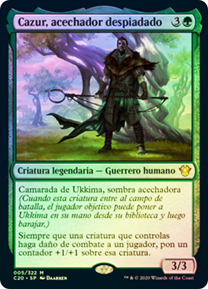 Cazur, Ruthless Stalker | Commander 2020 - Spanish | Star City Games