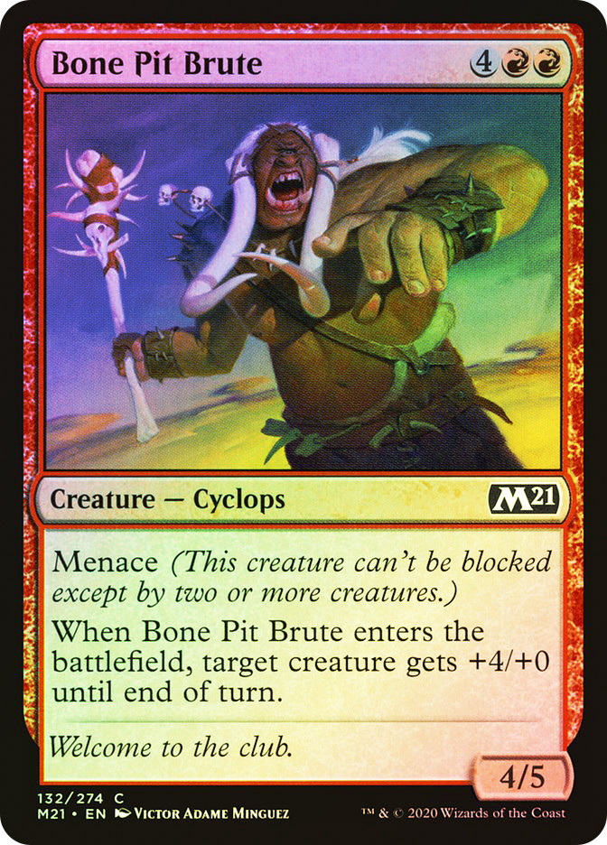 Bone Pit Brute | Core Set 2021 | Star City Games
