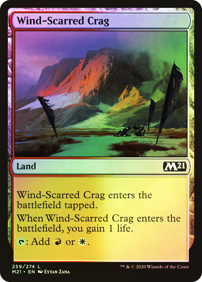 Wind-Scarred Crag | Core Set 2021 | Star City Games