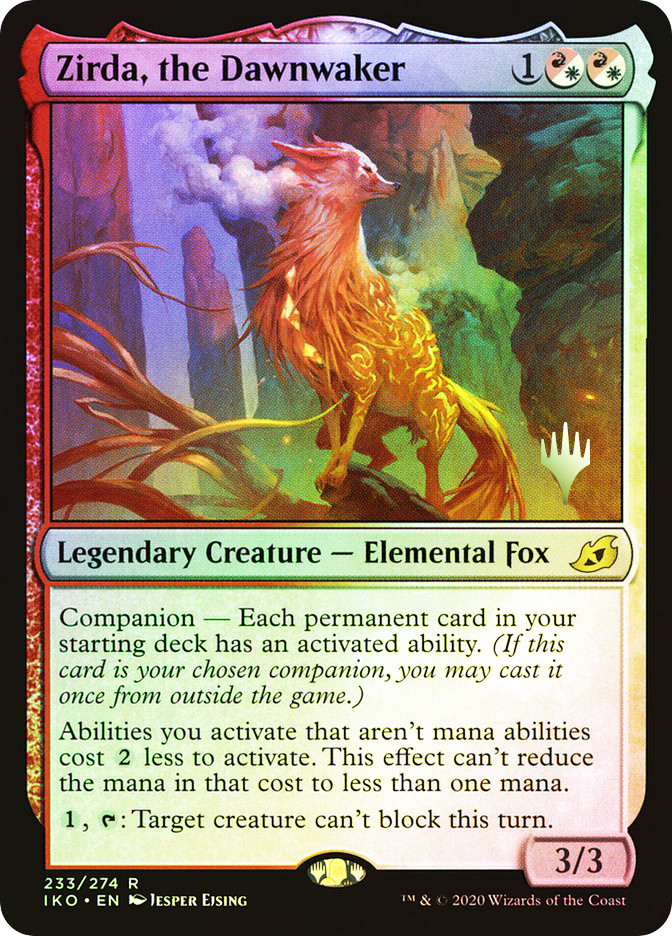 Zirda, the Dawnwaker (Promo Pack) (Ikoria: Lair of Behemoths) | Promo ...
