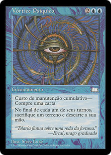 Psychic Vortex | Weatherlight - Portuguese | Star City Games