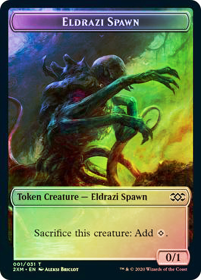 {Eldrazi Spawn Token} // {Myr Token} (2/1) | Double Masters | Star City ...