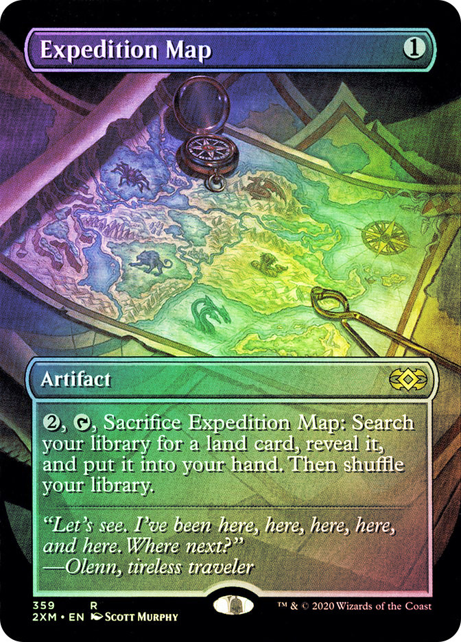 Expedition Map (Borderless) | Double Masters - Variants | Star City Games