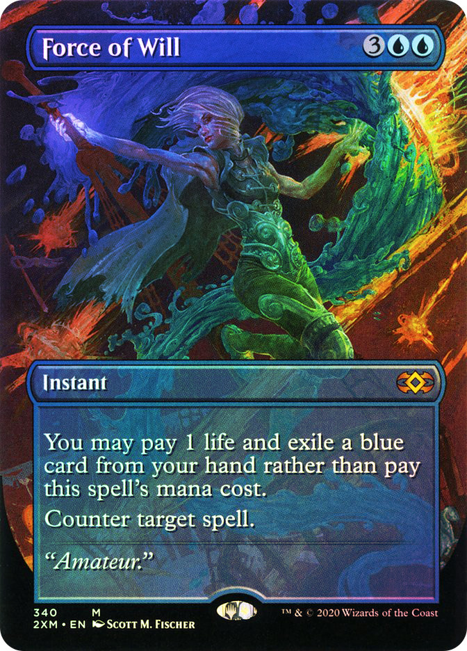 Force Of Will Borderless Double Masters Variants Star City Games Force Of Will Borderless Double Masters Variants Star City Games
