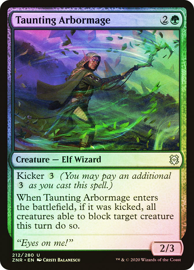 Taunting Arbormage | Zendikar Rising | Star City Games