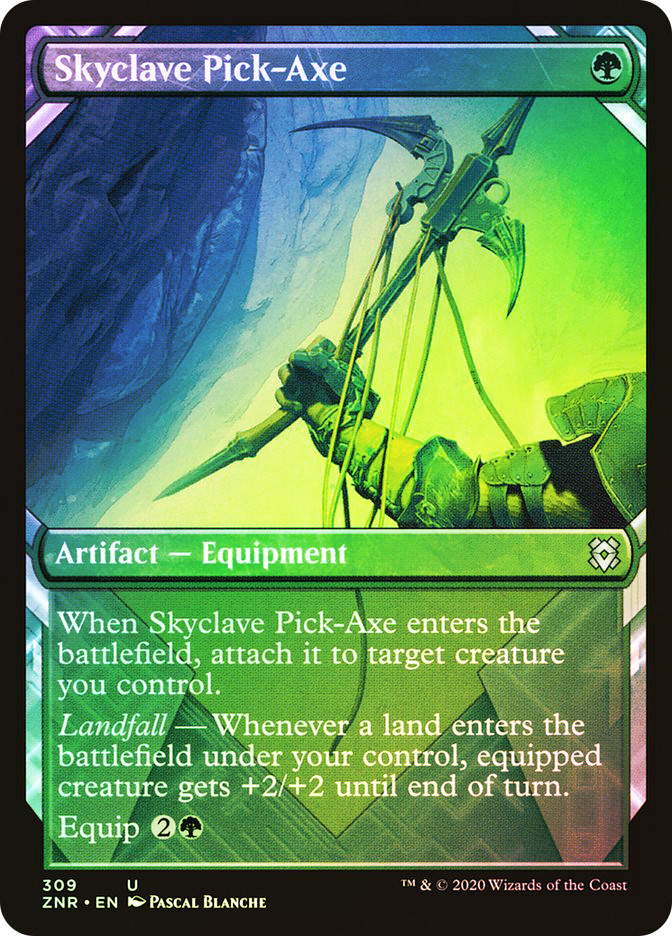 Skyclave Pick-Axe (Showcase) | Zendikar Rising - Variants | Star City Games