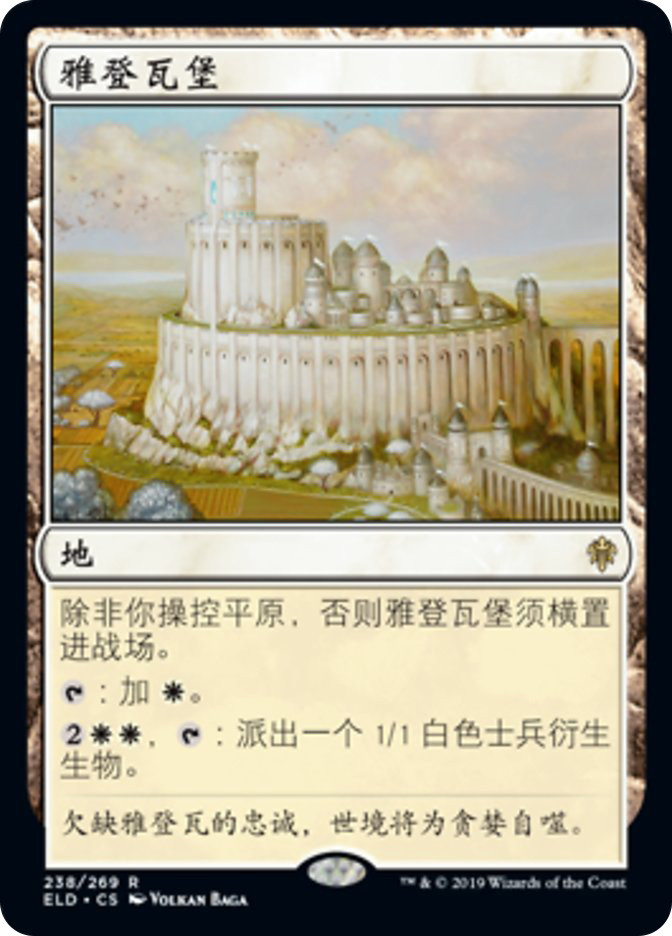 Castle Ardenvale | Throne of Eldraine - Chinese - Simplified | Star ...