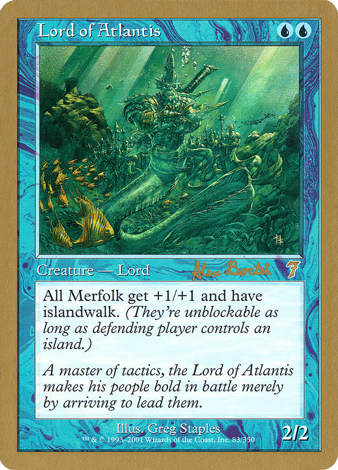 Lord of Atlantis (2001 Alex Borteh) (Not Tournament Legal) | World ...