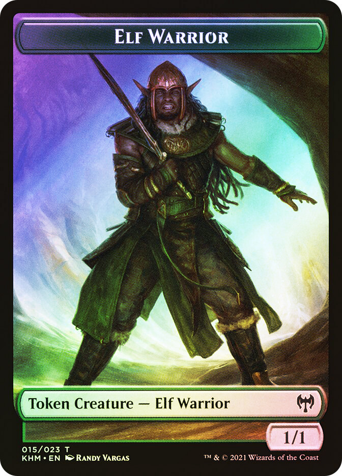 {Elf Warrior Token} // {Shard Token} | Kaldheim | Star City Games