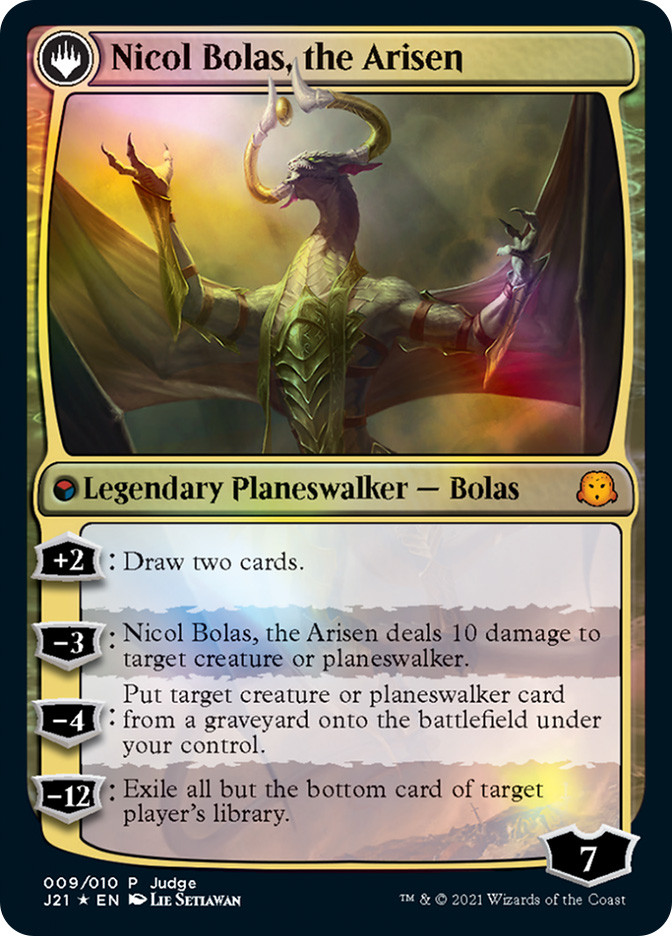 Nicol Bolas, the Ravager // Nicol Bolas, the Arisen (Judge) | Promo ...