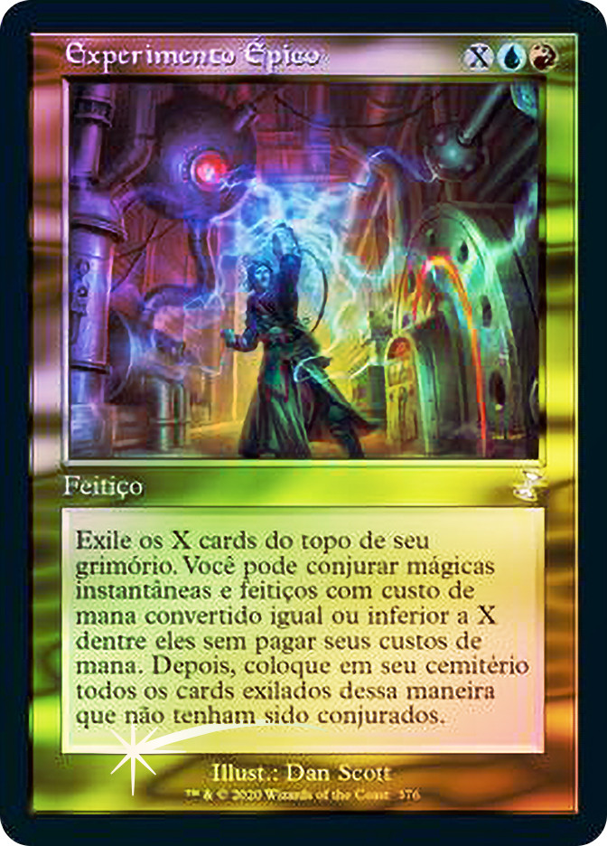 Epic Experiment (Retro Frame) | Time Spiral Remastered - Timeshifted - Portuguese | Star City Games