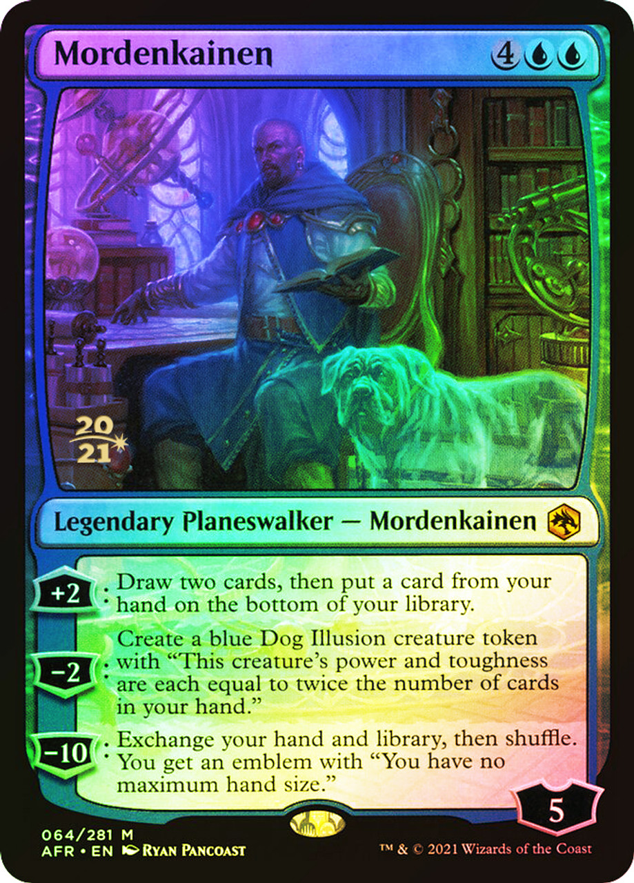 Mordenkainen Prerelease Adventures In The Forgotten Realms Promo