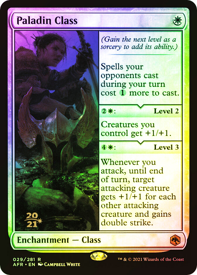 Paladin Class (Prerelease) (Adventures in the Forgotten Realms) | Promo ...