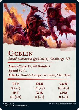 {Swarming Goblins Art Card} // {Goblin Stat Card} (Stamped) | Art ...