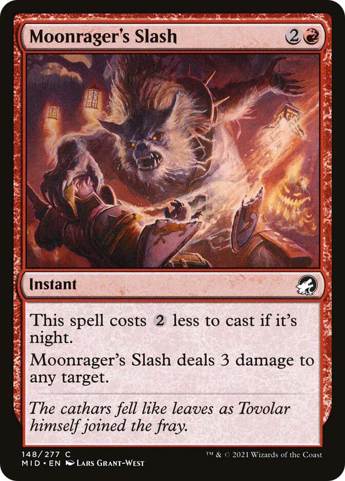 Moonrager's Slash | Innistrad: Midnight Hunt | Star City Games