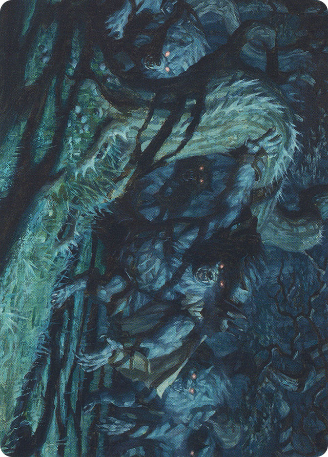 {Unnatural Moonrise Art Card} | Art Series: Innistrad: Midnight Hunt ...