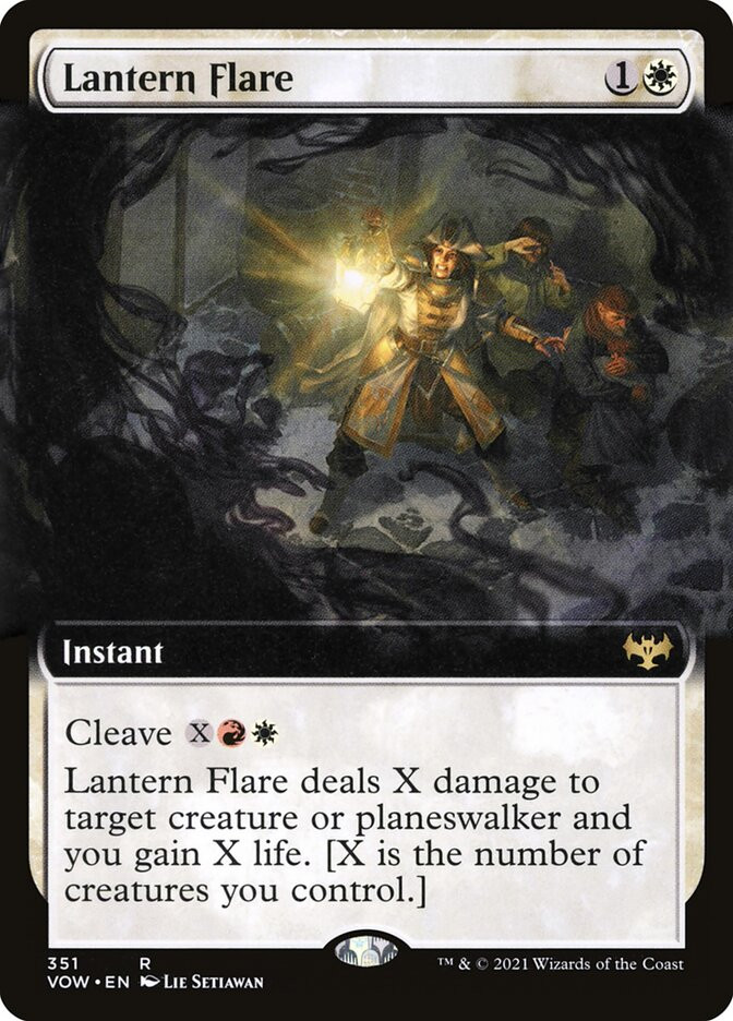 Lantern Flare (Extended Art) | Innistrad: Crimson Vow - Variants | Star ...