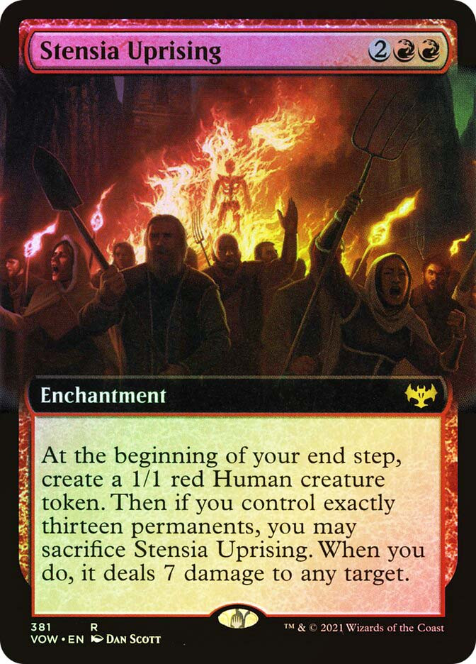 Stensia Uprising (Extended Art) | Innistrad: Crimson Vow - Variants ...