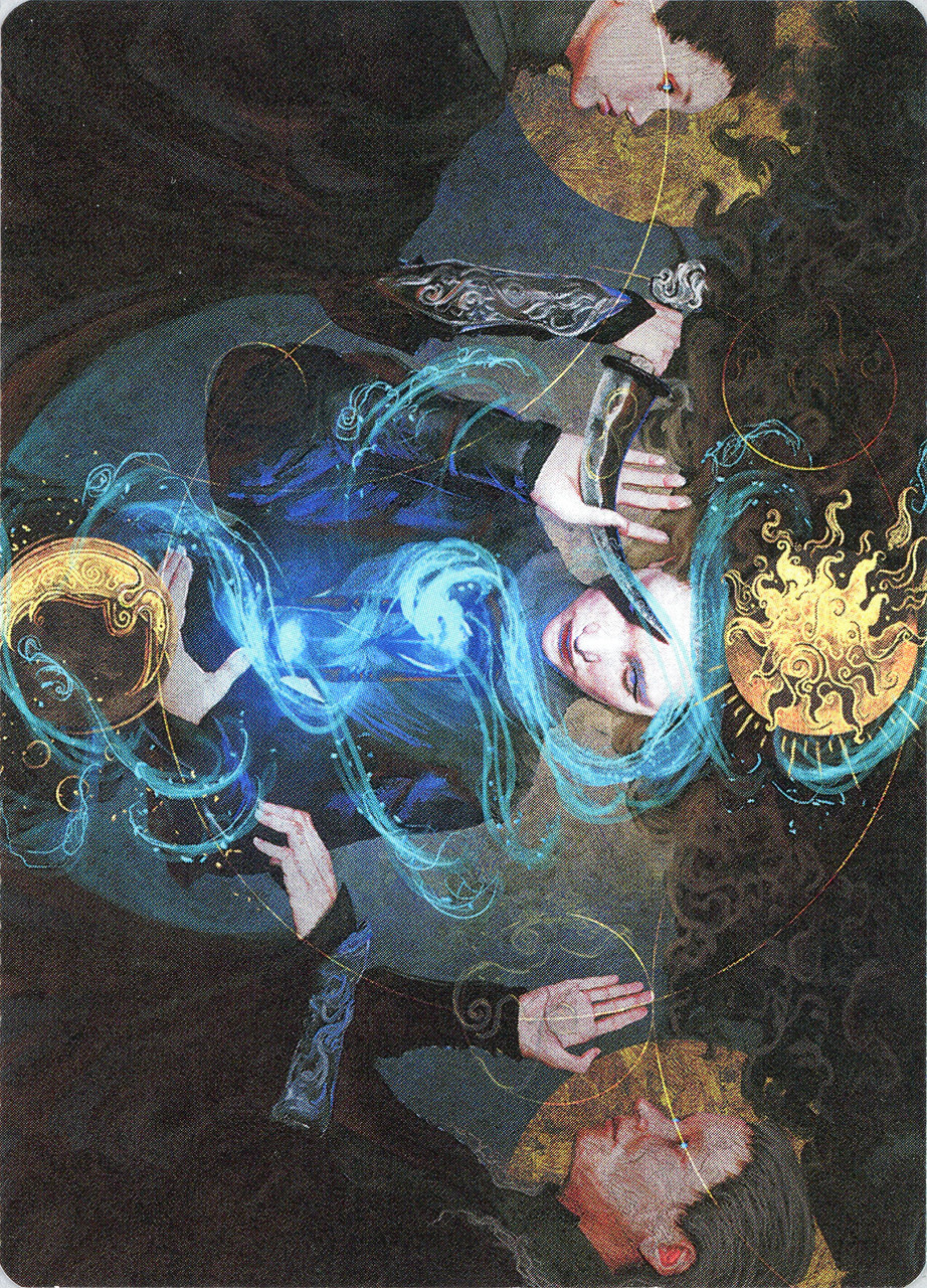 {Witness the Future Art Card} | Art Series: Innistrad: Crimson Vow ...
